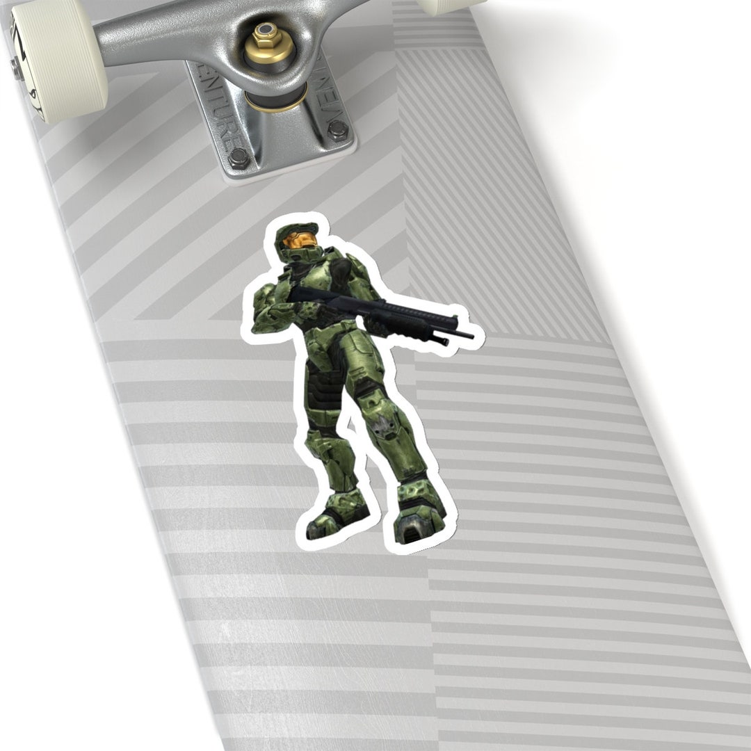 Halo 3 Master Chief Sticker Vinyl Decal for Phone, Laptops, Skateboards ...
