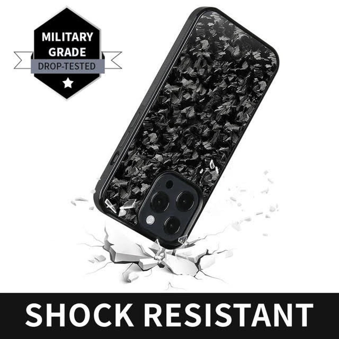 IPhone Real Forged Carbon Fiber Phone Case | PURPLE - Etsy