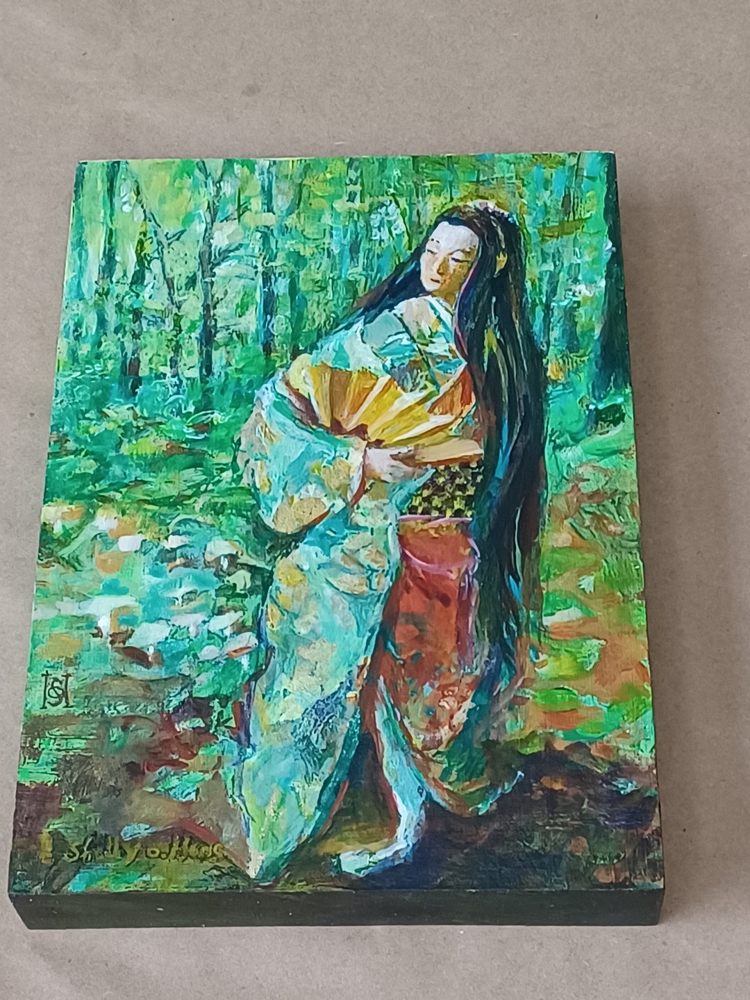 Original Acrylic by Award Winning Children's Book Illustrator Shelly O ...