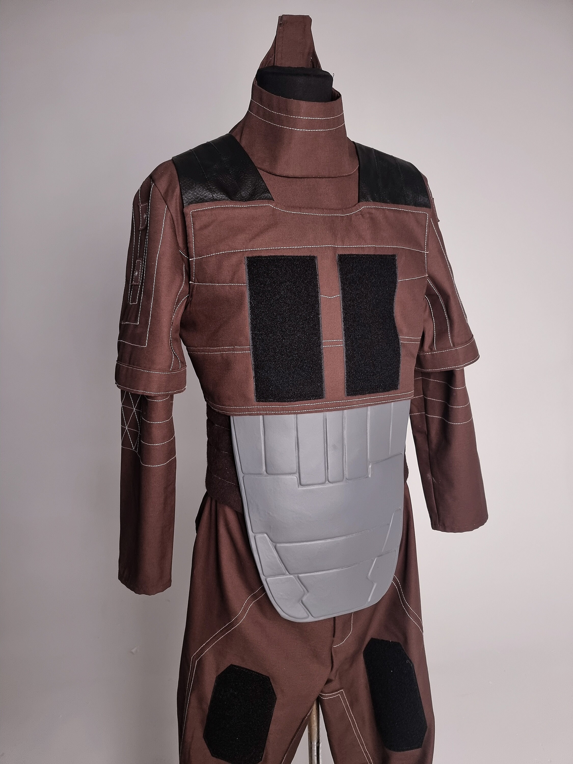 Mandalorian Flight Suit, Star Wars Mandalorian Suit, Mandalorian Three-piece Anti-aircraft Vest ...