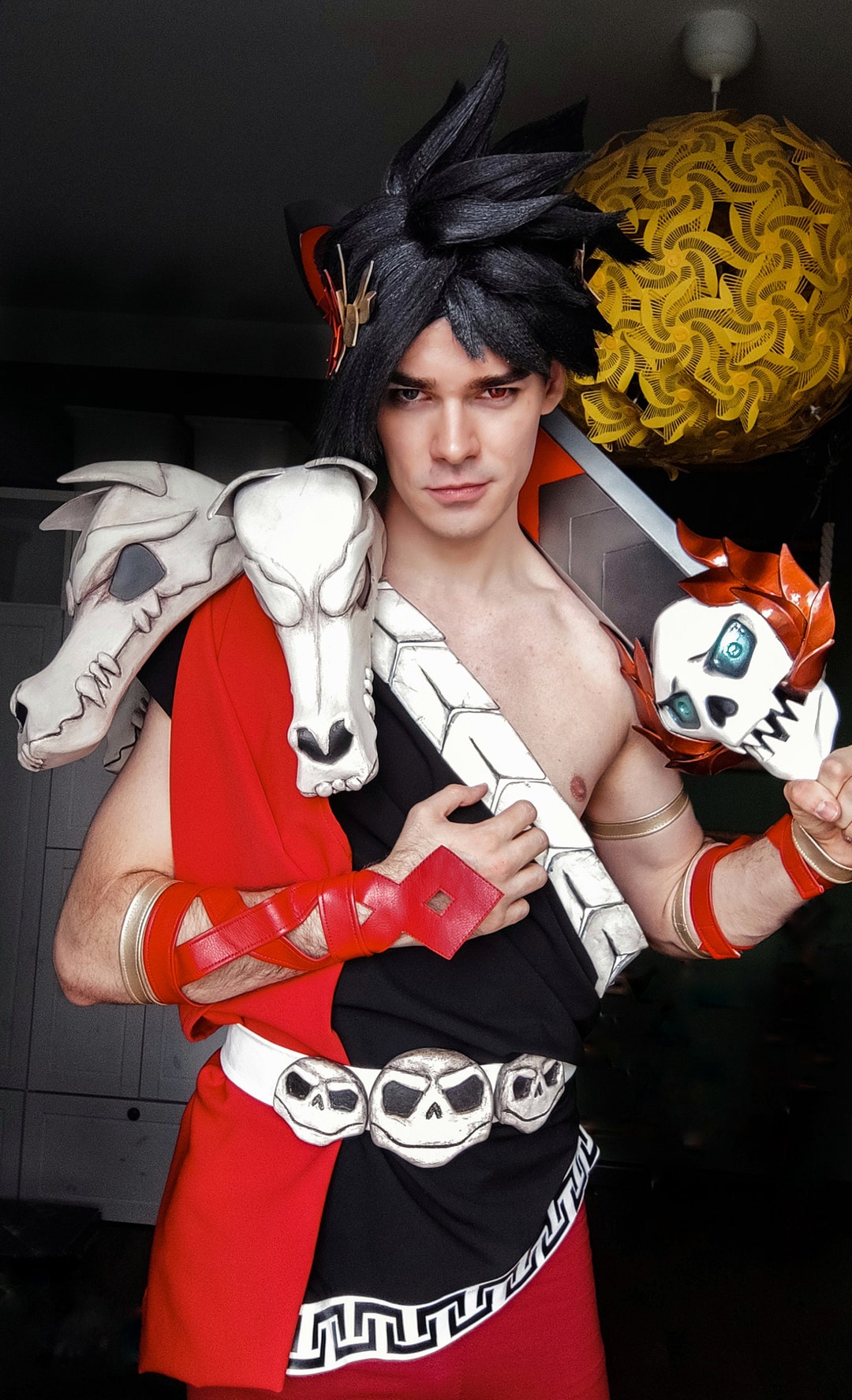 Zagreus Cosplay Costume. Hades. Prince of the Underworld - Etsy