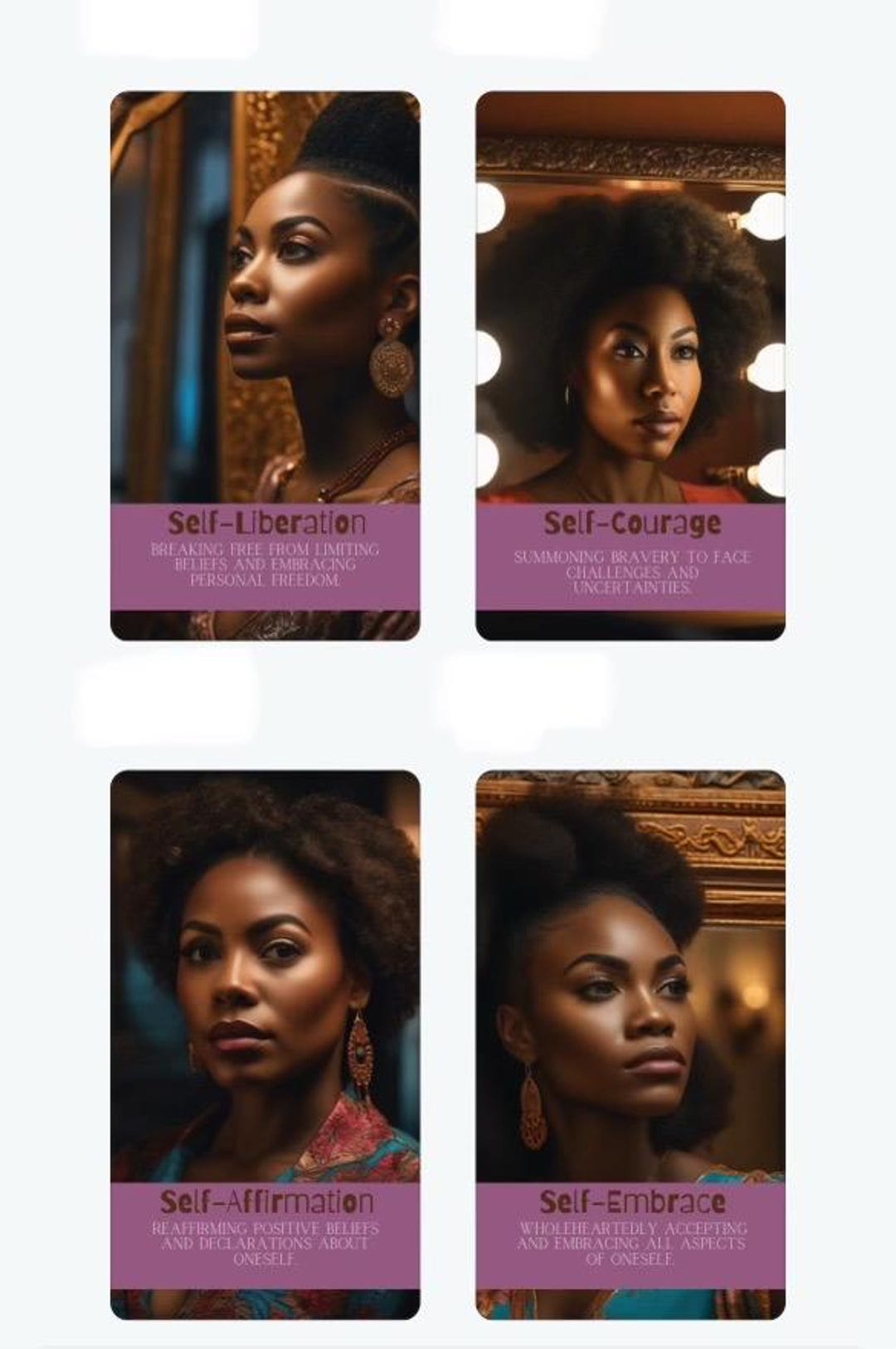 Self Deck I Self Empowerment Oracle Deck I Self Love Oracle Deck - Etsy