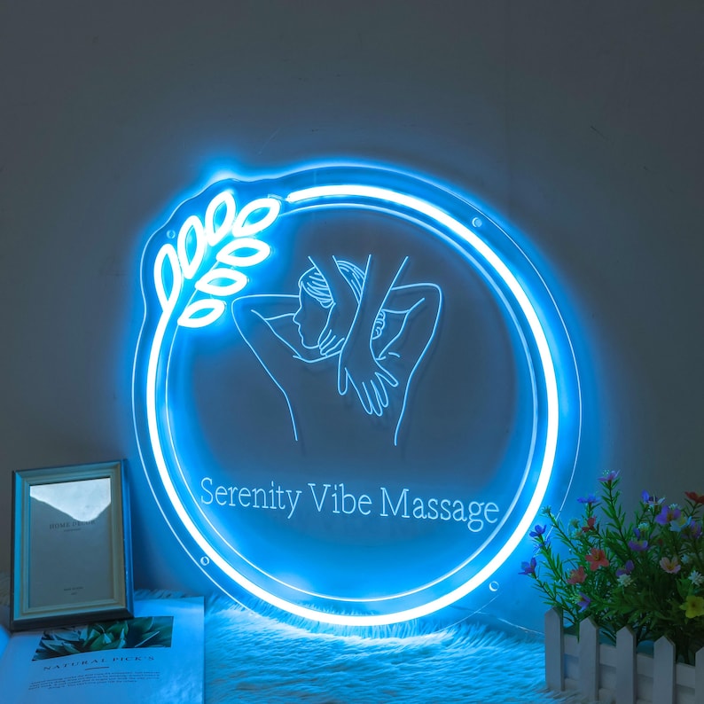 Personalized Massage Therapist Neon Sign: Custom Spa Decor - Etsy