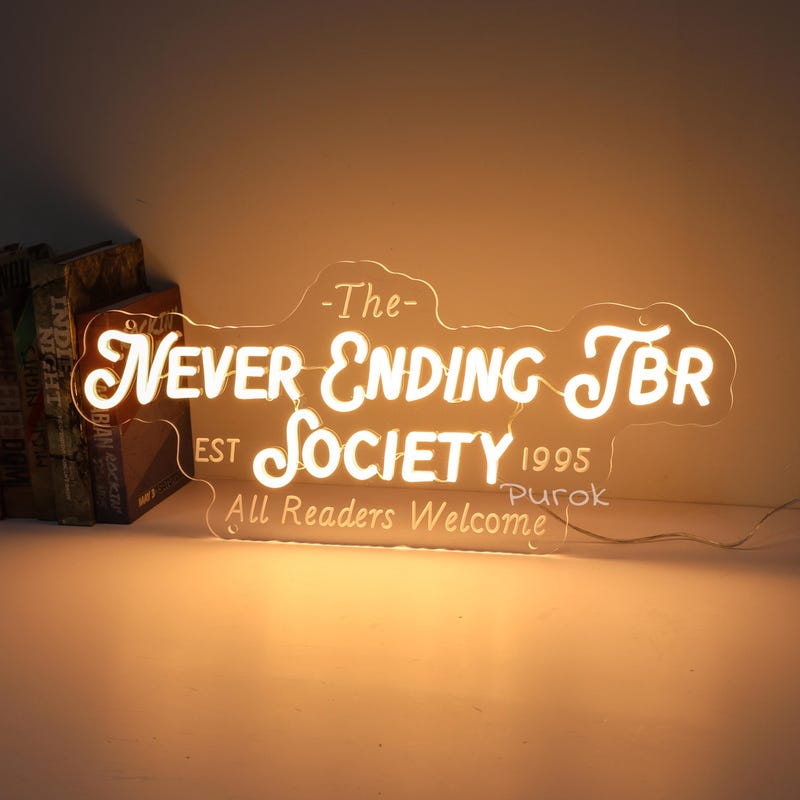 The Never Ending Tbr - Etsy UK