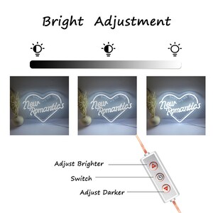 Dark Romance Book Club Neon Sign,handmade Book Club Decor,dark Romance ...