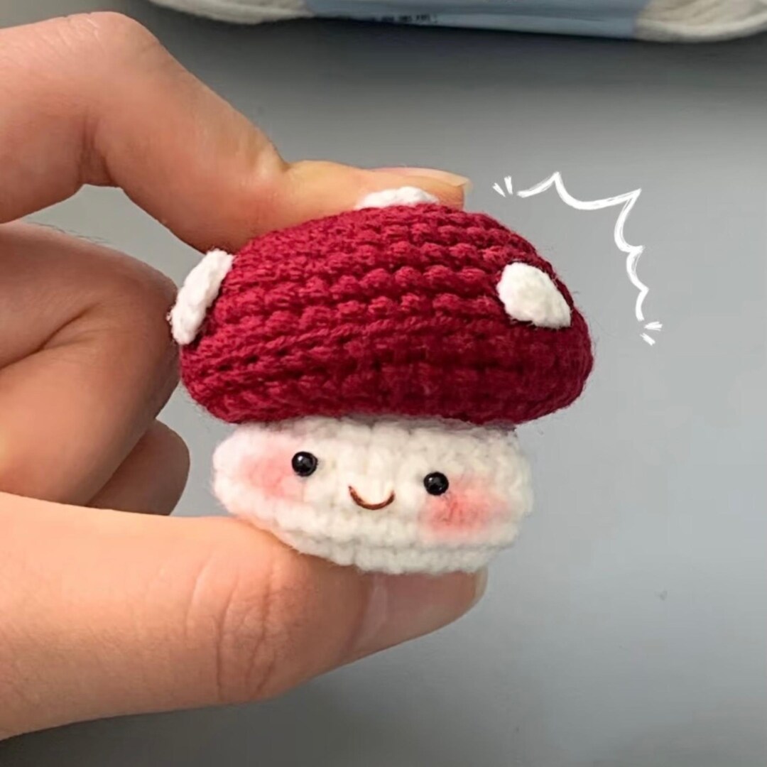Mushroom Crochet Pattern, Mushroom Plush Pattern Digital Download ...
