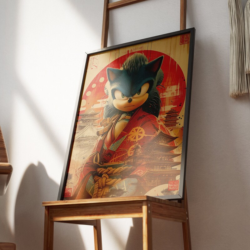 Sonic Poster - Etsy