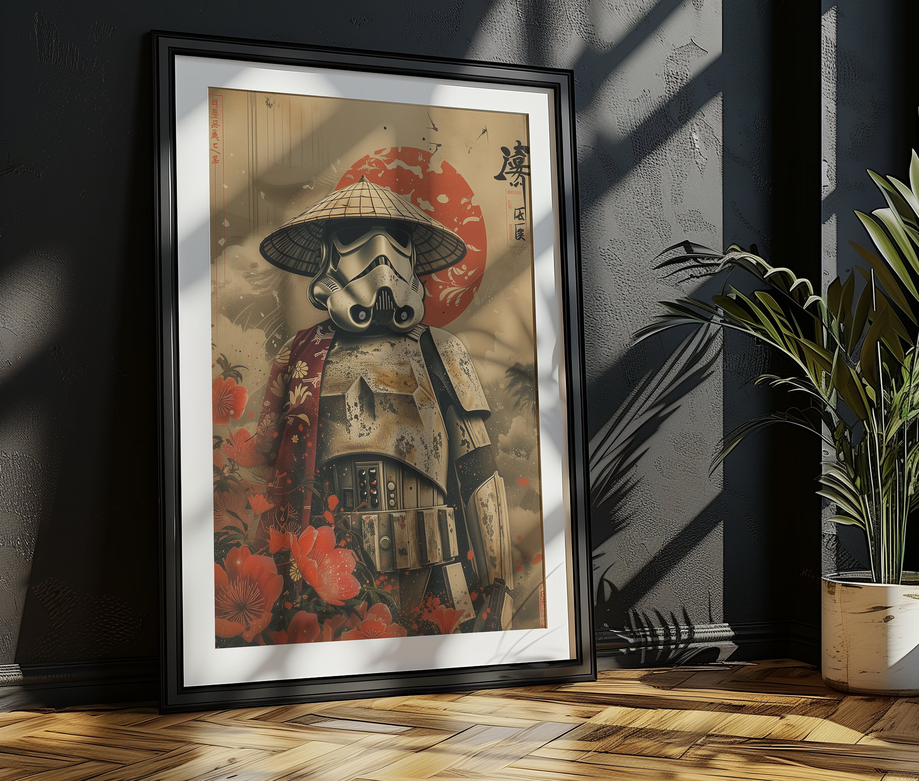 Stormtrooper 049 Poster Japanese Art Style Digital Print Exclusive Star ...