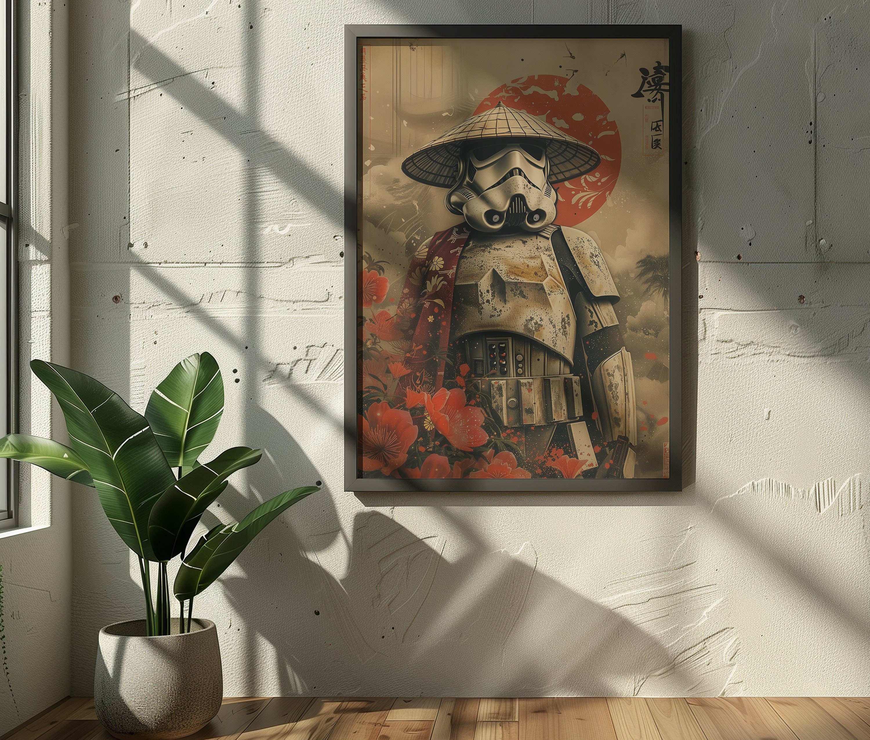 Stormtrooper 049 Poster Japanese Art Style Digital Print Exclusive Star ...