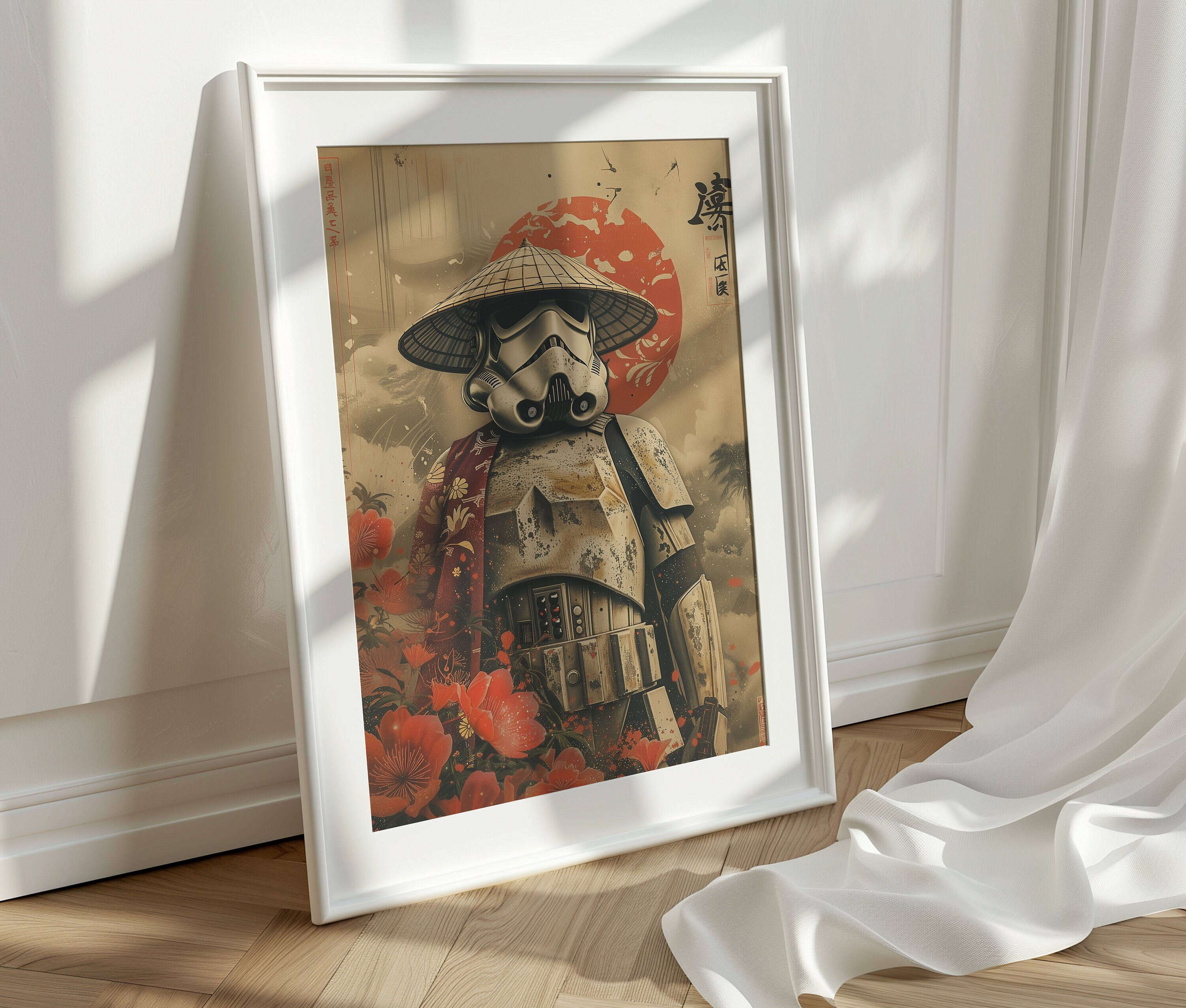 Stormtrooper 049 Poster Japanese Art Style Digital Print Exclusive Star ...