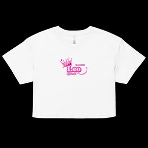Y2K Leo Queen Custom Crop Top Leo Zodiac Sign Shirt Baby Tee Y2K Zodiac ...