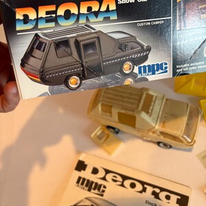 MPC 1:24 Deora Plastic Model Kit With Original Instructions and Box ...