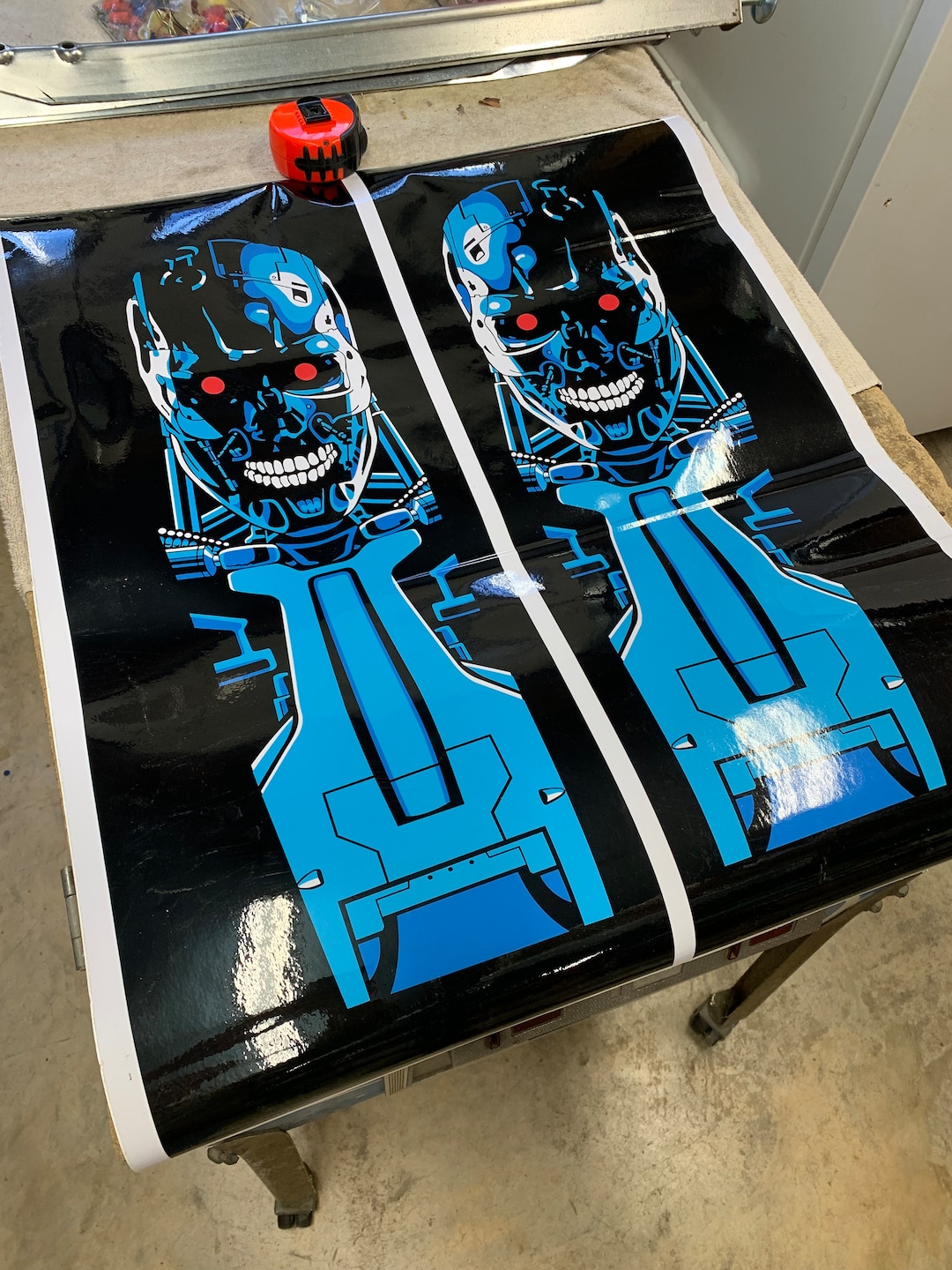 New Terminator 2 Pinball Head Decals. free Ship, See Description - Etsy New Terminator 2 Pinball Head Decals. free Ship, See Description - Etsy