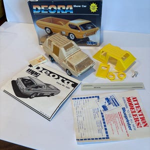 MPC 1:24 Deora Plastic Model Kit With Original Instructions and Box ...