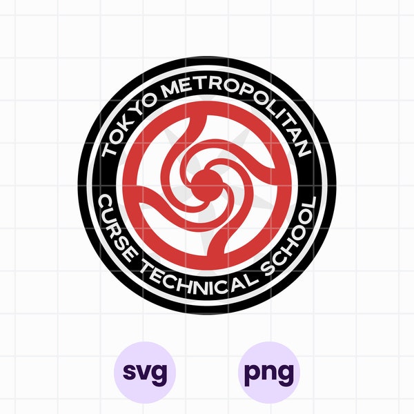 JJK Emblems SVG Png Anime Vector K-pop SVG for Cricut - Etsy