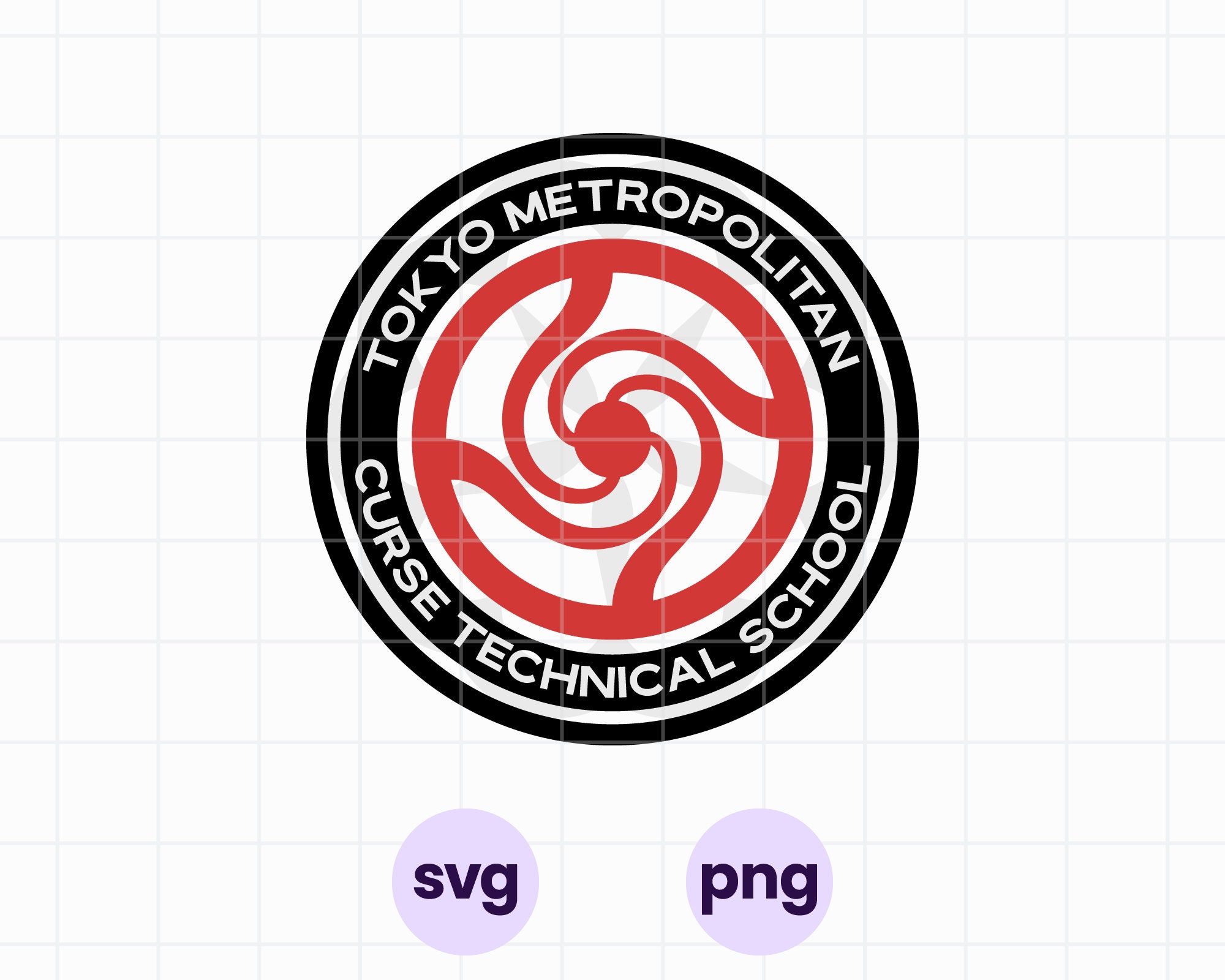 JJK High School SVG | Png | Anime Vector | Manga SVG for Cricut - Etsy