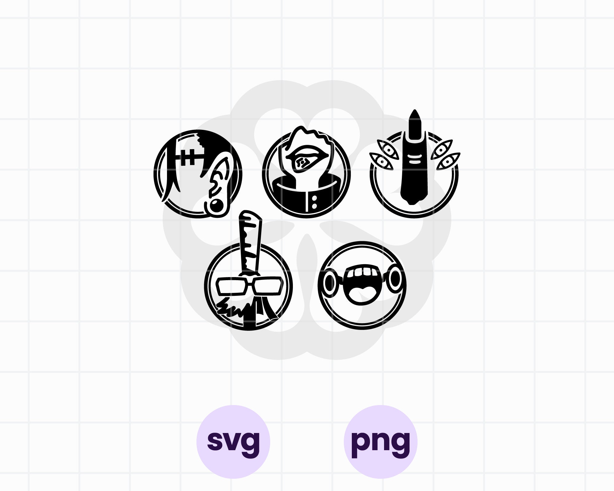 JJK Emblems SVG | Png | Anime Vector | K-pop SVG for Cricut - Etsy