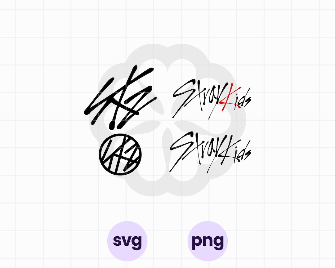 SKZ SVG | Png | K-pop Inspired Vector | Stray Kids SVG for Cricut - Etsy