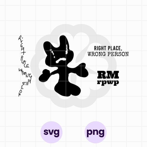 RM SVG Bundle Png Kpop Inspired Vector Namjoon Rpwp Album SVG for ...