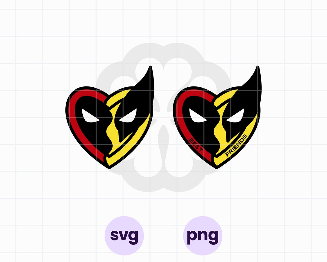 D&W SVG Png Superhero Vector Superhero SVG for Cricut - Etsy