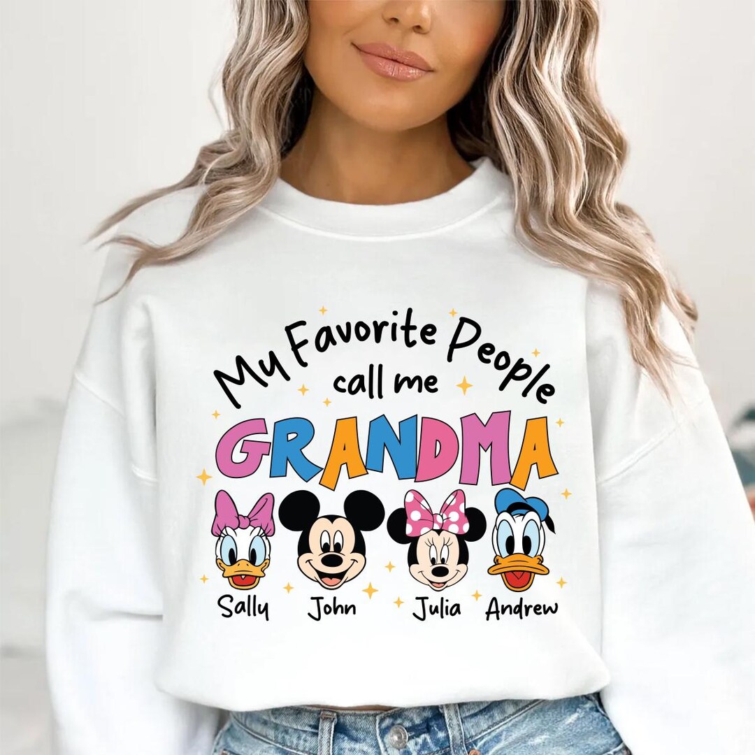 My Favorite People Call Me Grandma Png, Mother Day Png, Grandma Ears ...