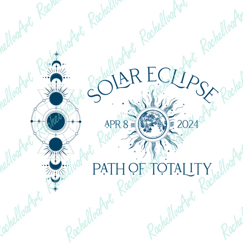 Solar Eclipse Svg - Etsy