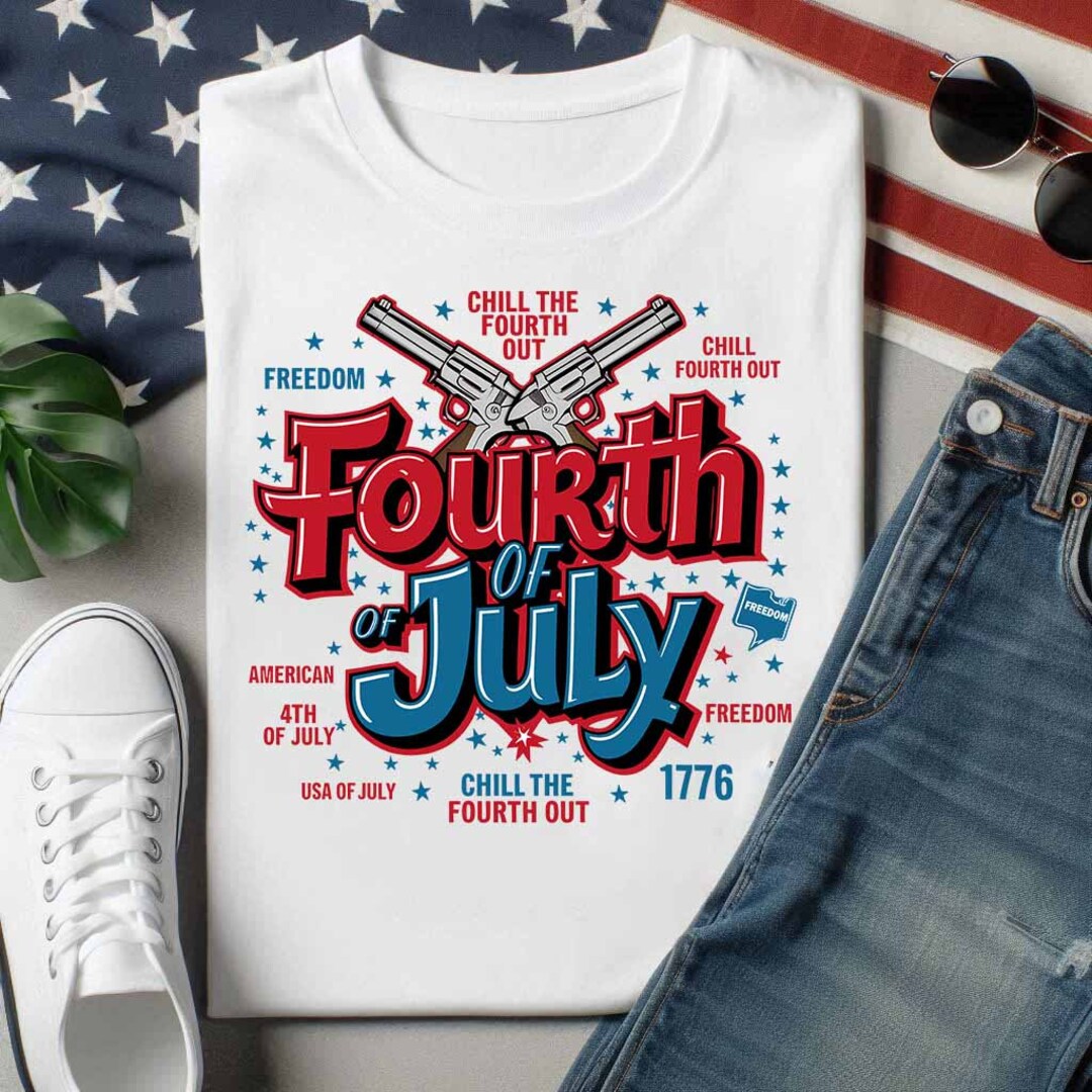 Fourth of July Graffiti Png, 4th of July Png, Retro Fourth of July Png ...