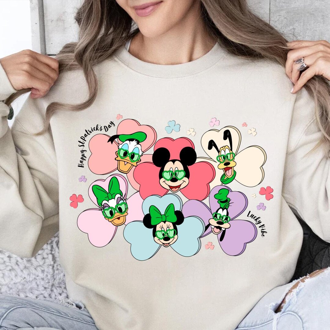 Dia de São Patrício Mouse e Amigos Svg Png, Dia de São Patrício Png ...