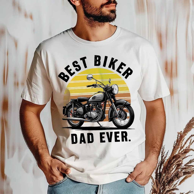 Best Biker Dad Ever Png, Racing Dad Png, Father's Day Png, Funny Dad ...