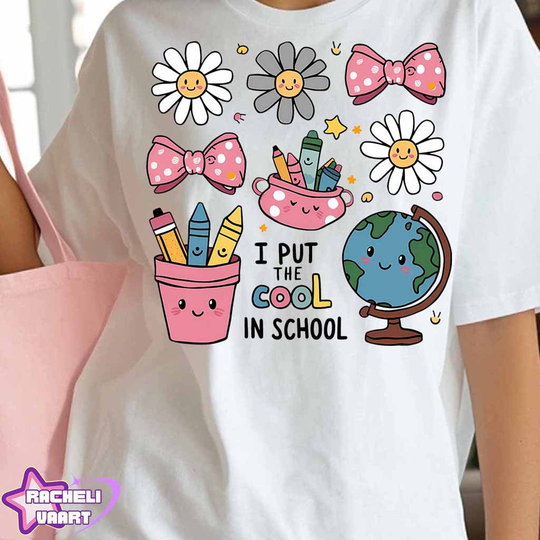 Teacher Png, Back to School Png, Kindergarten, Pre K PNG, First Day of ...