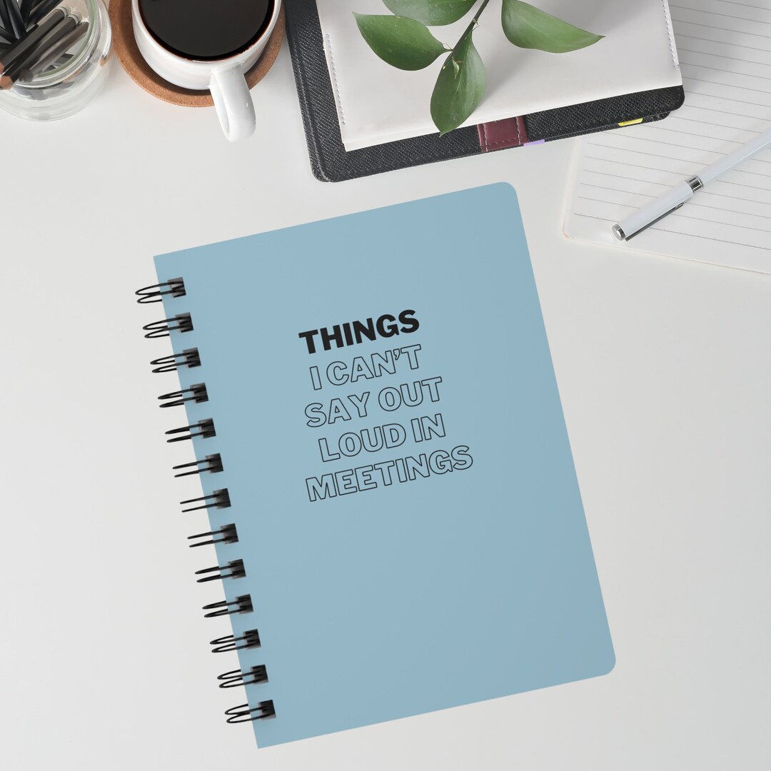Funny Work Notebook Funny Office Gifts Funny Coworker Gift Funny ...