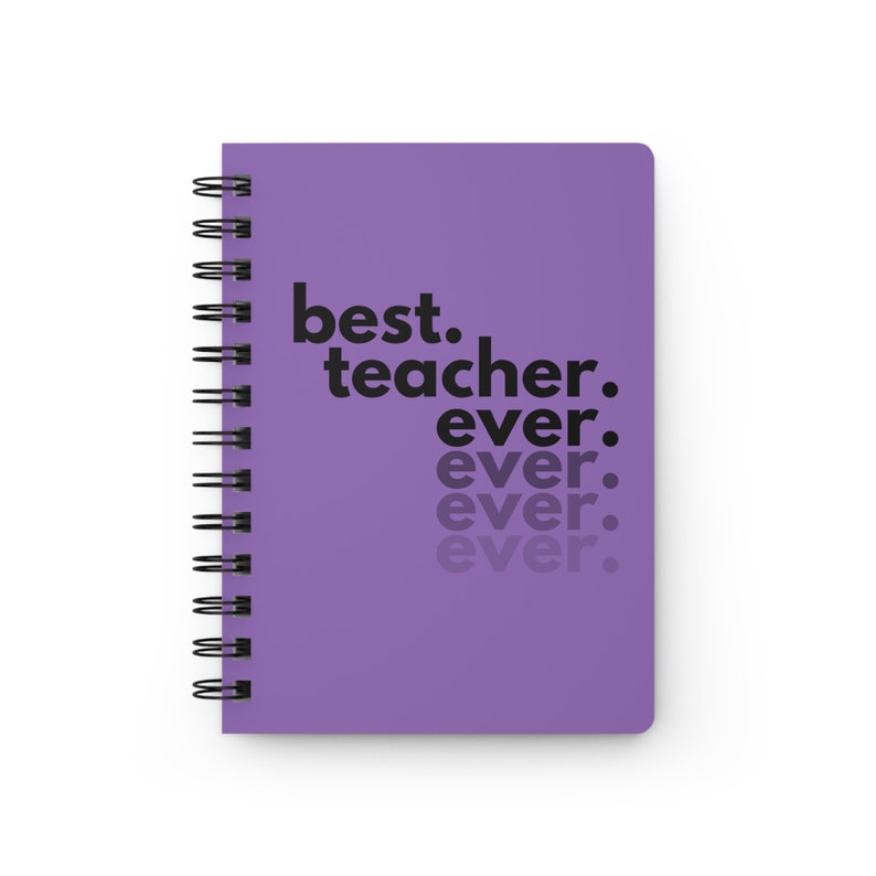 Teacher Gift Custom Notebook Teacher Appreciation Gift Teacher Notebook ...