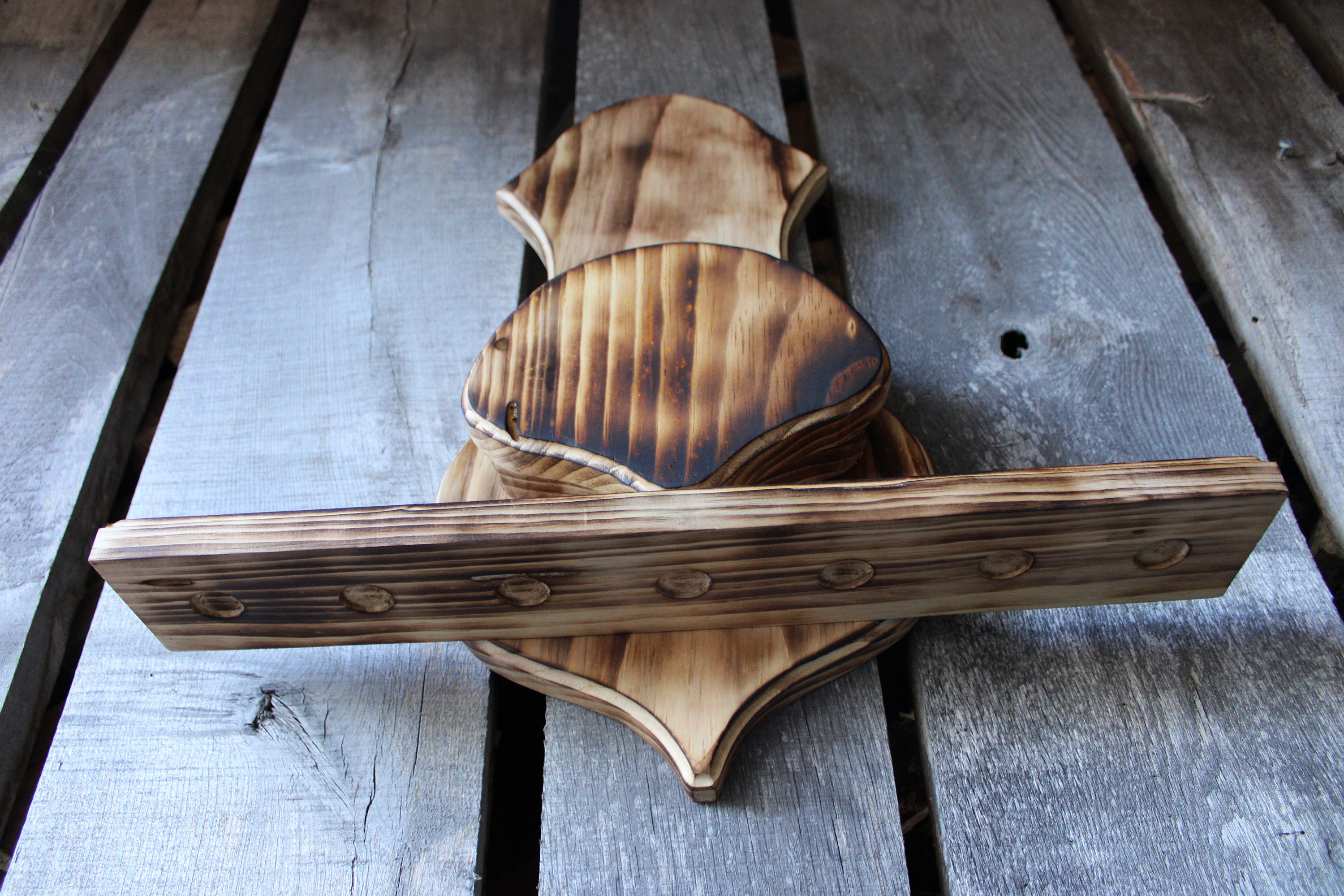 Rustic Turkey Mounting Plaque With Burned Pine Beard Board: Handcrafted ...