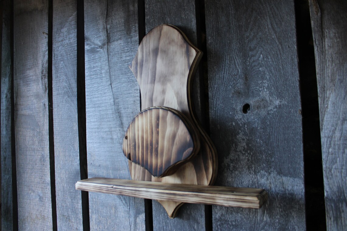 Rustic Turkey Mounting Plaque With Burned Pine Beard Board: Handcrafted ...