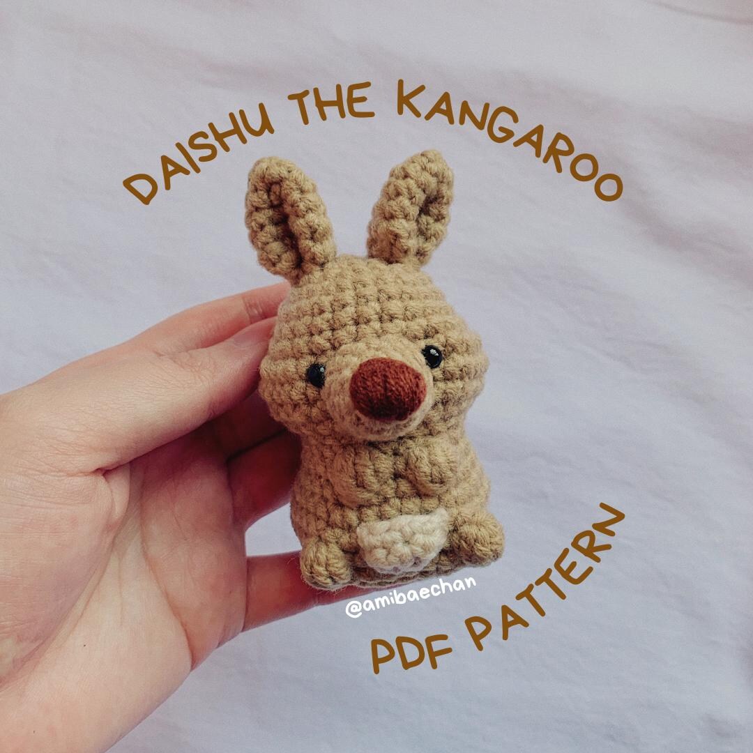 PDF Pattern: Daishu the Kangaroo - Etsy