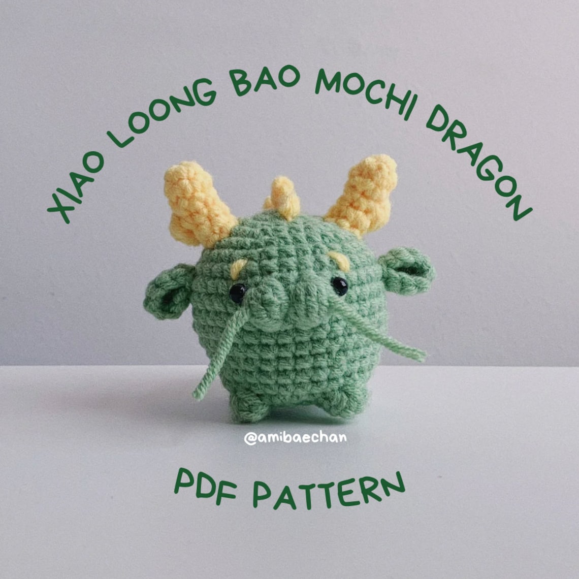 PDF Pattern: Xiao Loong Bao Mochi Dragon - Etsy