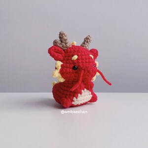 PDF Pattern: Loong the Chubby Dragon - Etsy