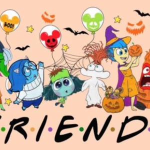 Inside Out Friends Halloween Png, Retro Halloween Png, Inside Out Movie ...