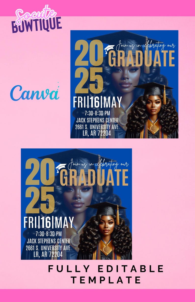 Graduate Flyer, Graduation Party, Graduation Invitation, College ...