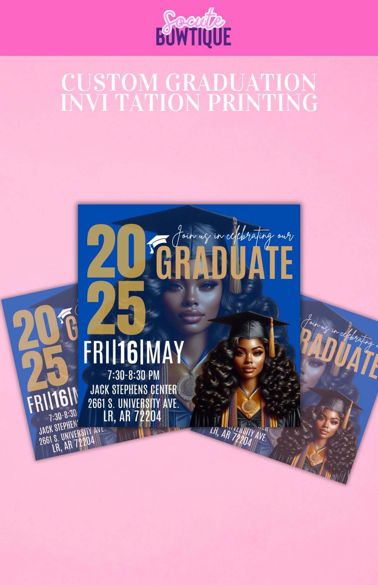 Invitation Printing Service - Card Printing - Custom Printed Invites ...