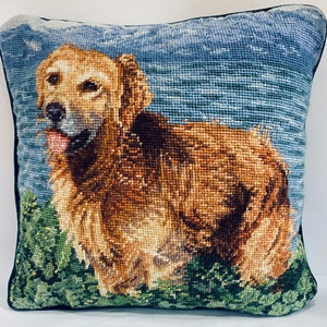 Dog Needlepoint - Etsy