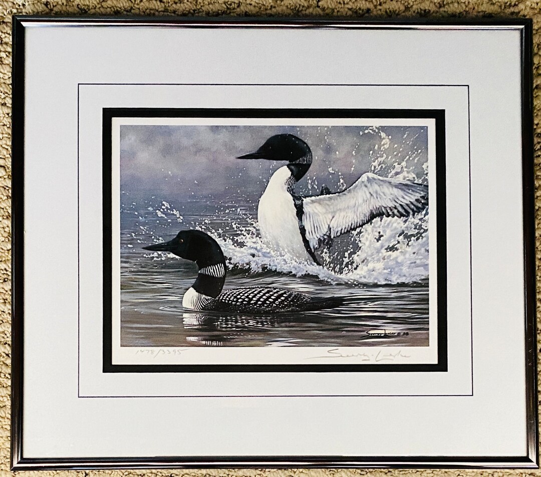 John Seerey-lester Signed, Professionally Matted & Framed DUCKS ...