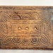Carved Wood Box OOAK Japanese Hand Carved Burnt Pyrography Shou Sugi ...