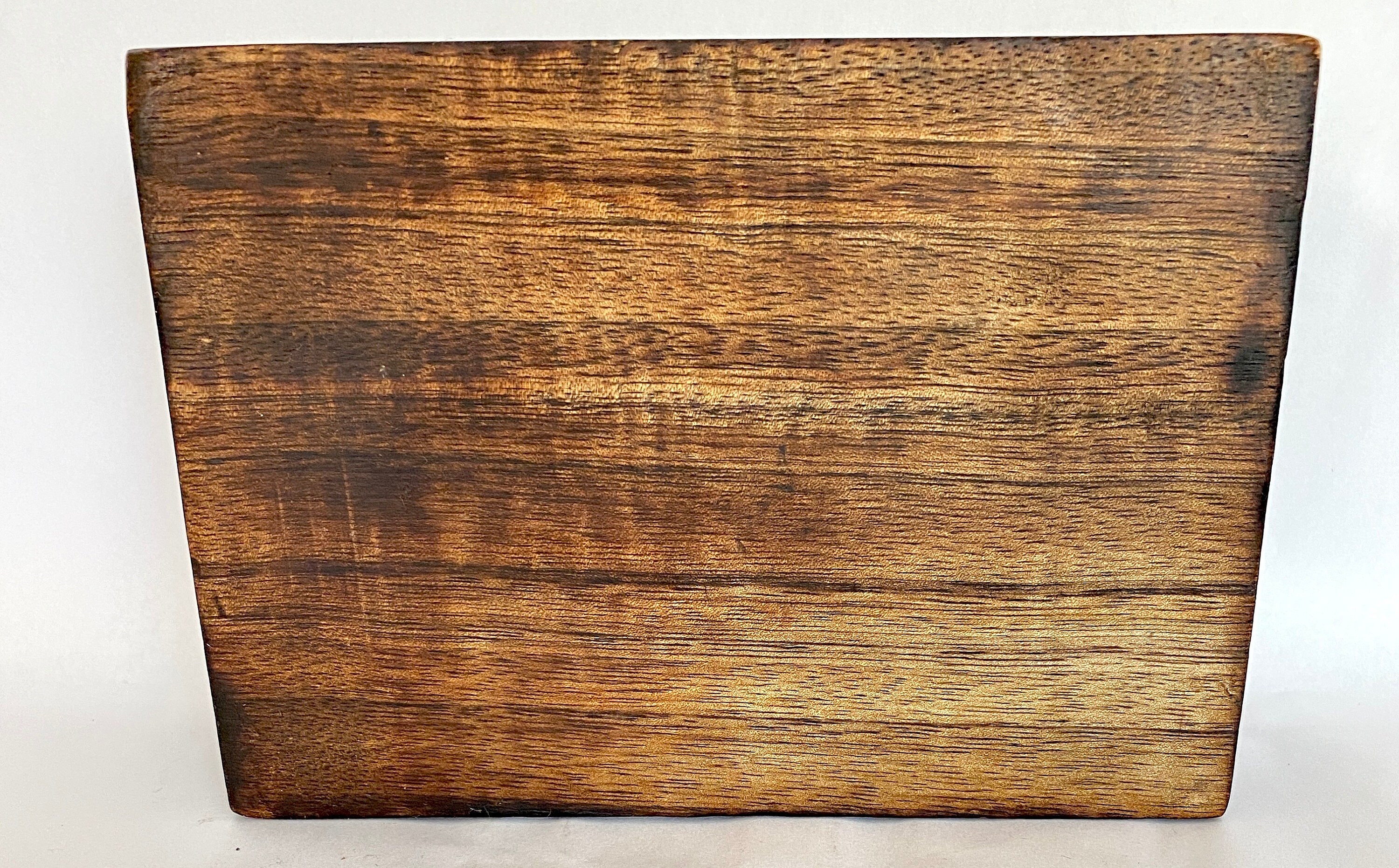 Carved Wood Box OOAK Japanese Hand Carved Burnt Pyrography Shou Sugi ...