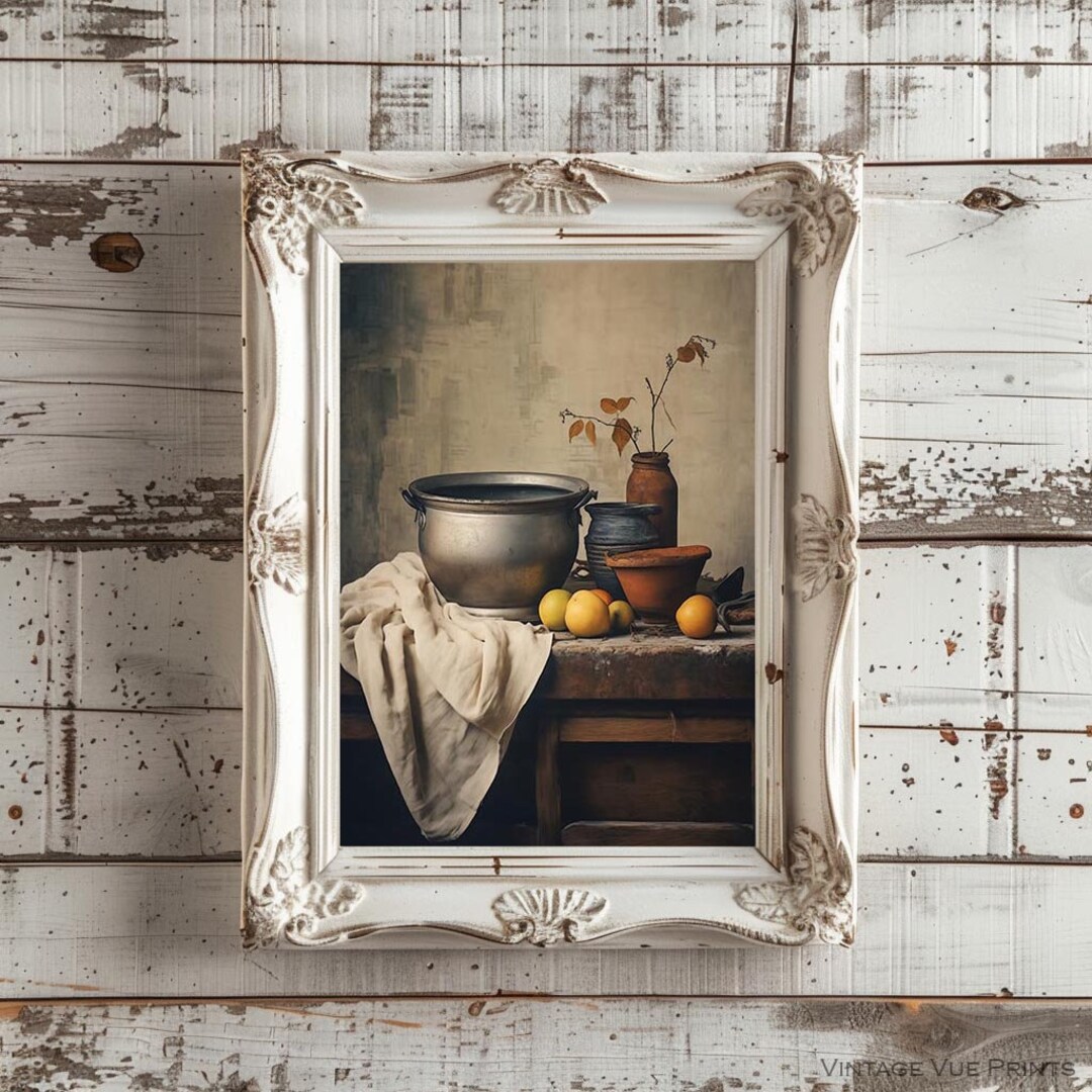 Harmony in Stillness Print | Vintage Home Décor Printable Art ...