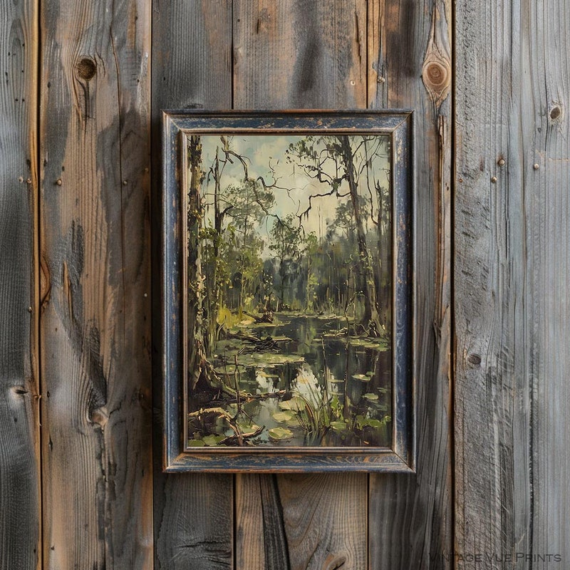 Swamp Art - Etsy