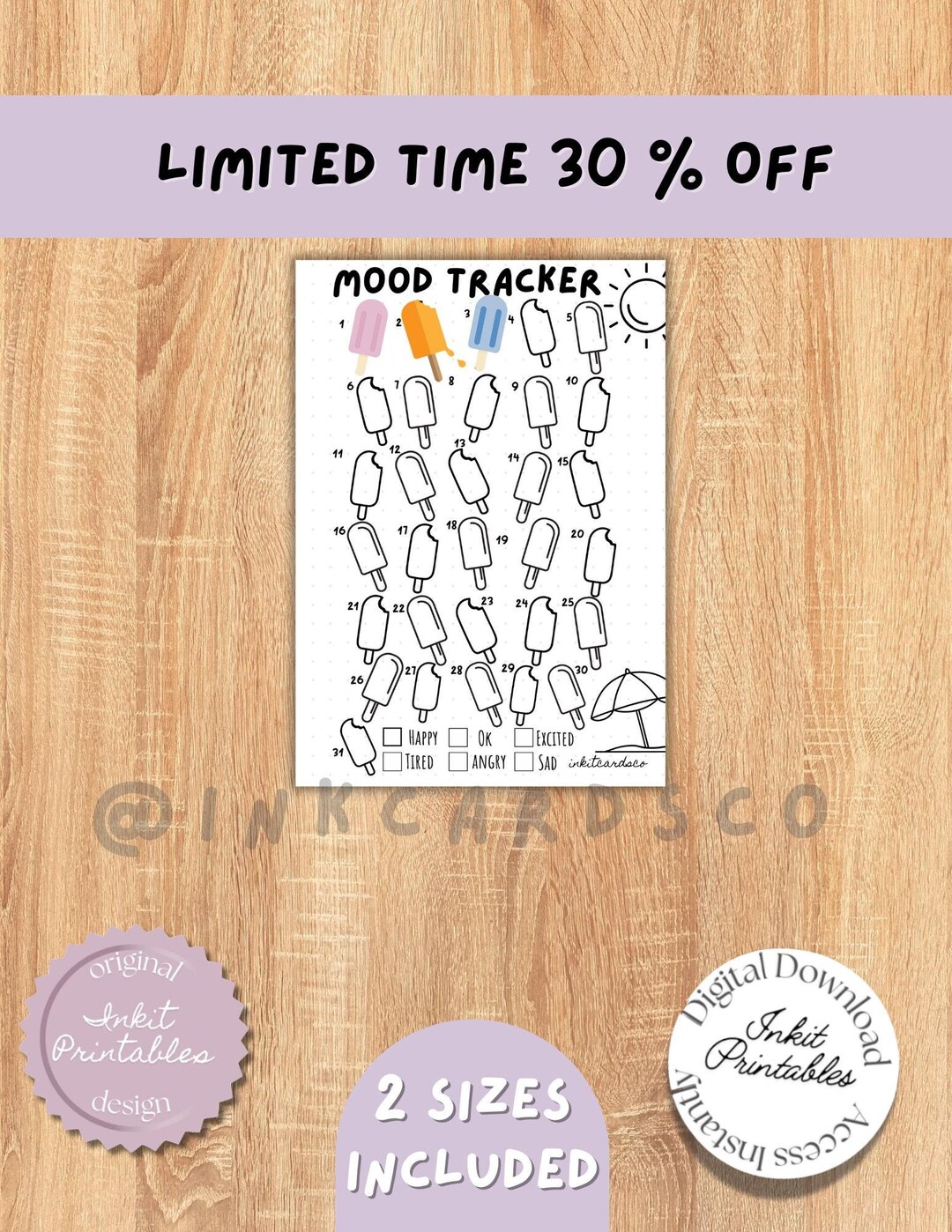 Cute Mood Tracker, Mood Tracker Page, Printable Mood Tracker, Bullet ...