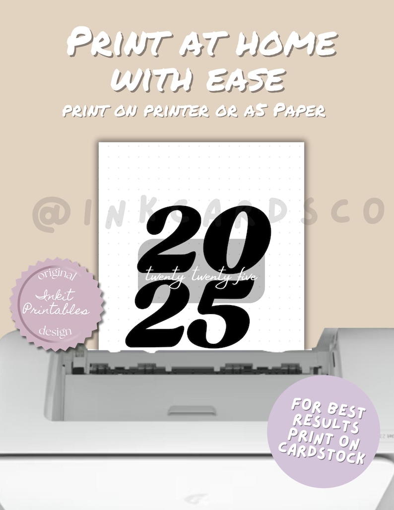 2025 JOURNAL Cover Page-printable Journal, Printable Planner Cover Page ...