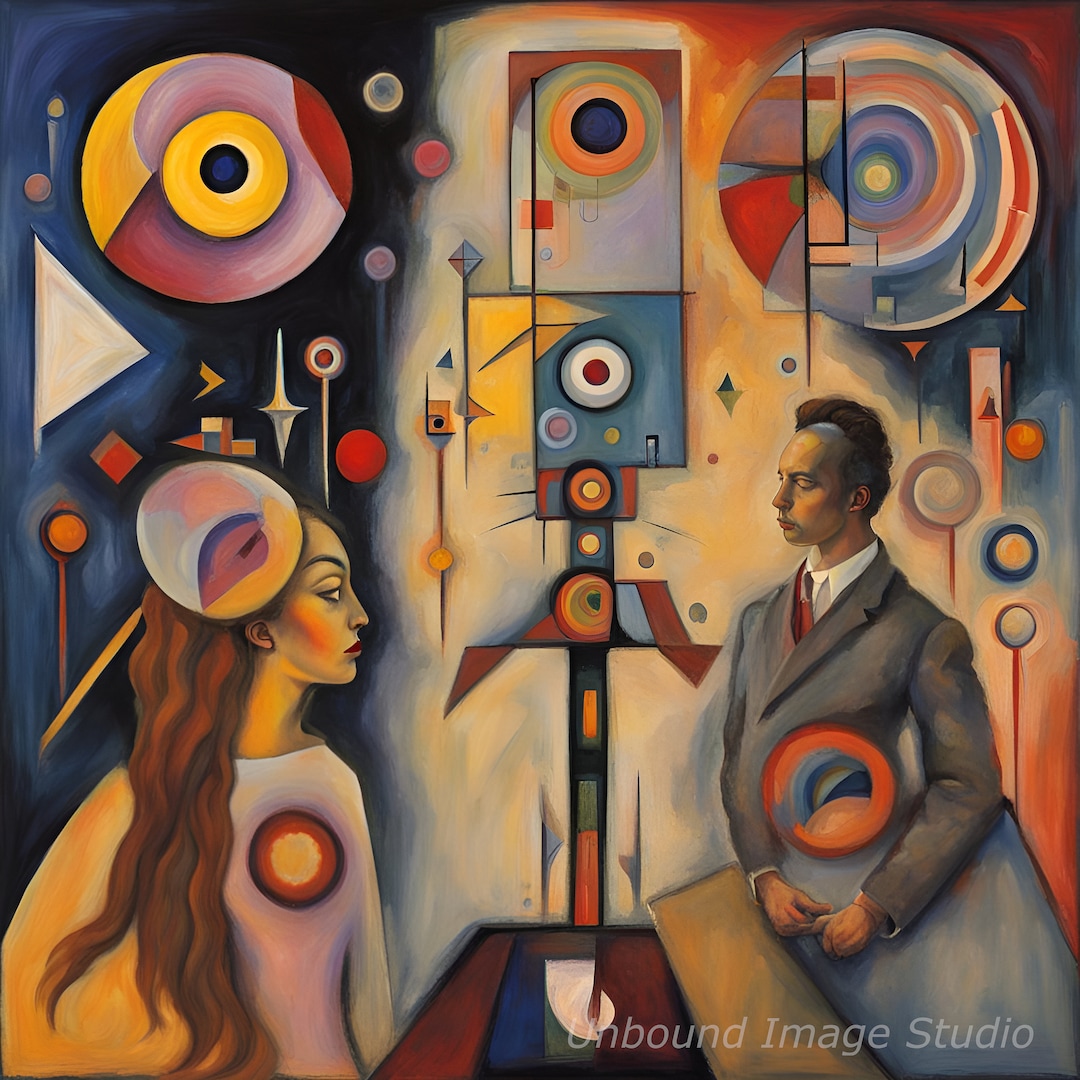 Self Awareness in Color - AI Generated Image - Printable Digital ...