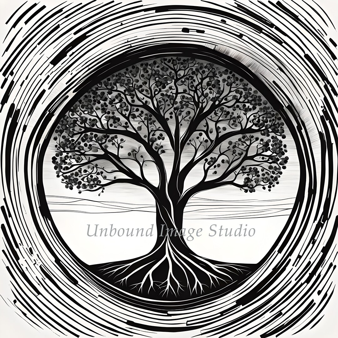 Tree of Life - Abstract Art - Modern Decor - AI Generated Image ...